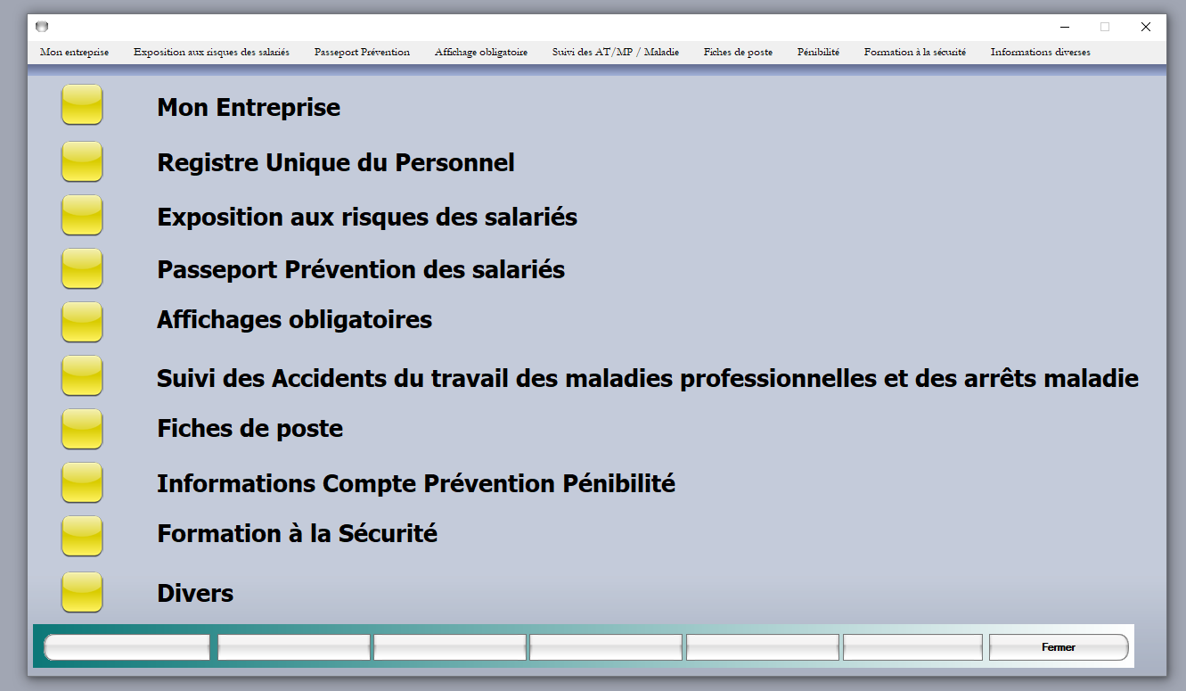 LPL - Logiciel de gestion du document unique d'évaluation des risques professionnels (DUERP)