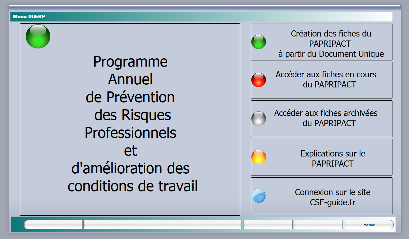 LPL - Logiciel de gestion du document unique d'évaluation des risques professionnels (DUERP)